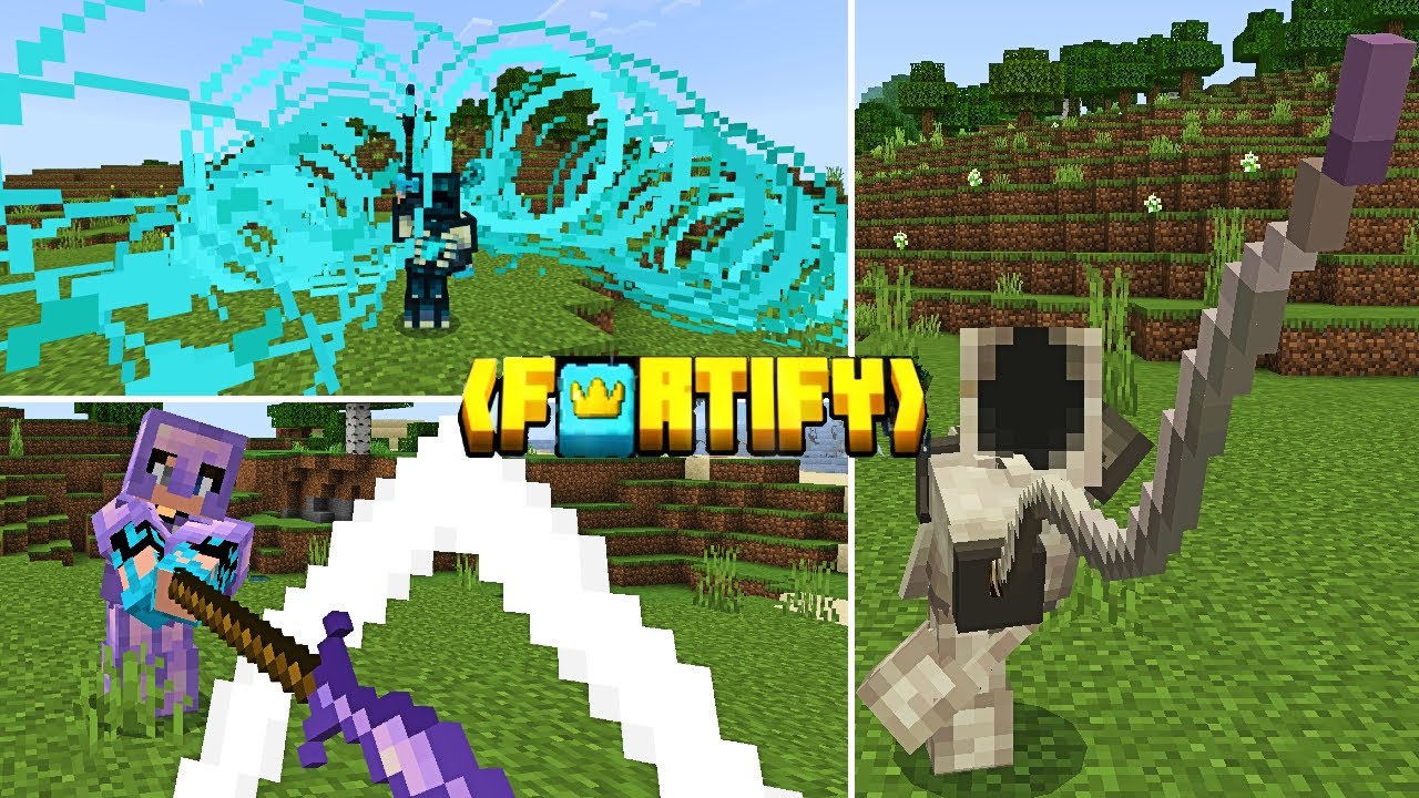 Addon de Nuevas Armas para Minecraft PE || FORTIFY MCPE - YouTube