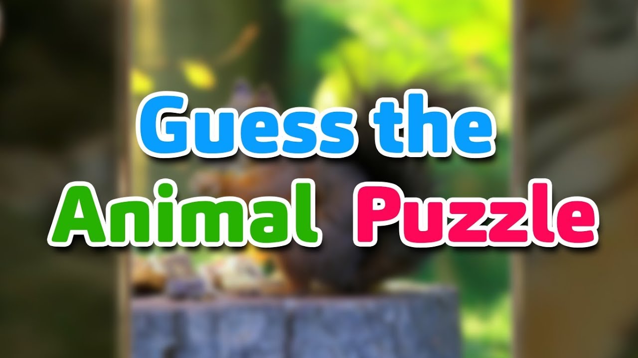 Guessing Game for Children | Guess Animals, Fruits and Vegetables ...