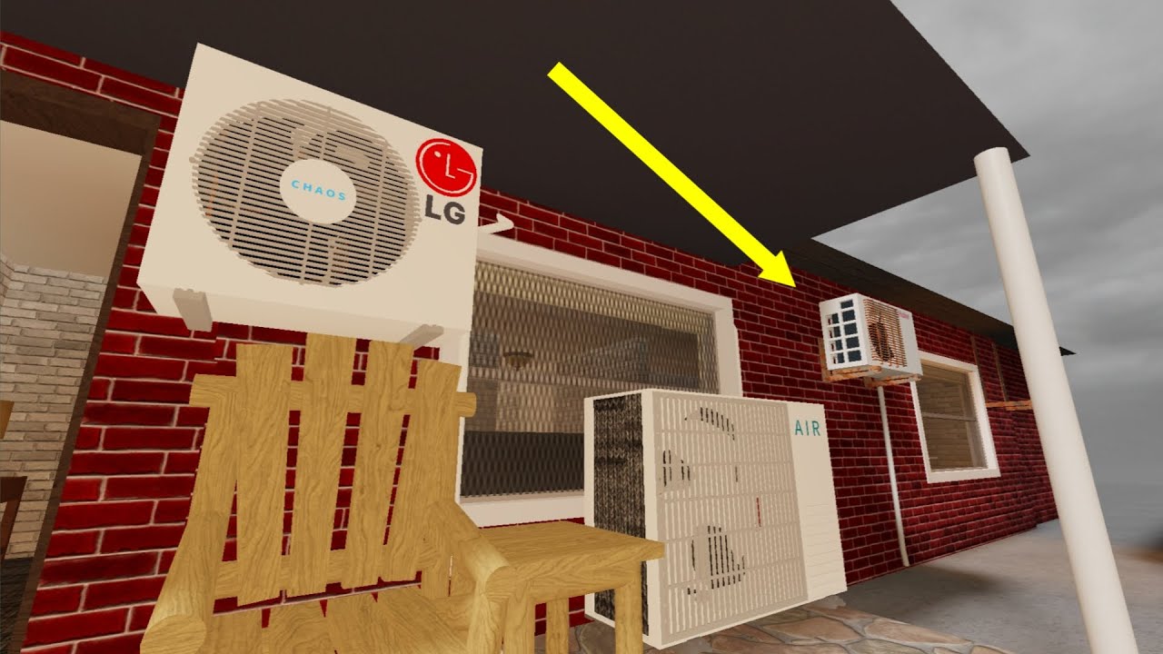 Air Conditioner Rusty Outdoor | AC ROBLOX - YouTube
