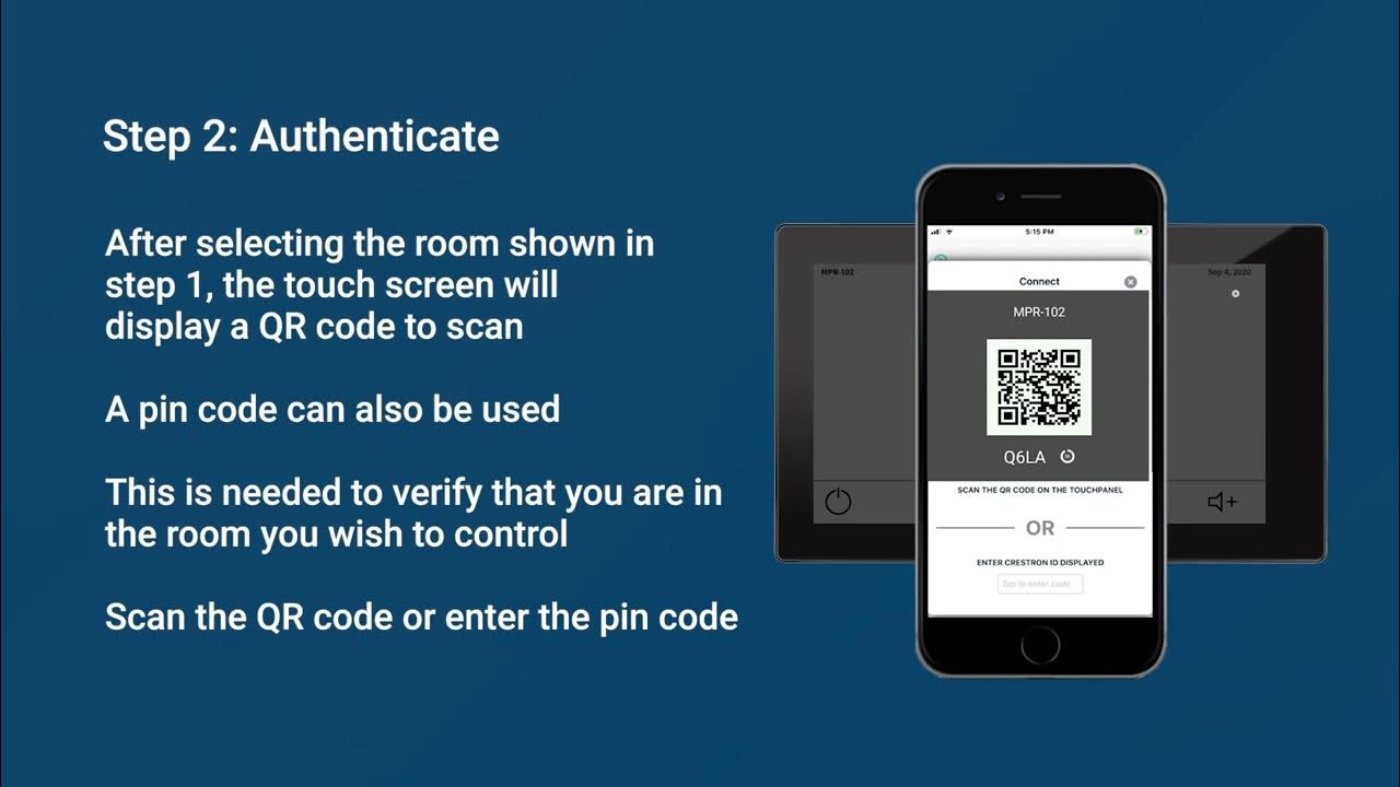 CTI | Crestron ONE™ App: Connect to a Room system in 3 easy steps - YouTube