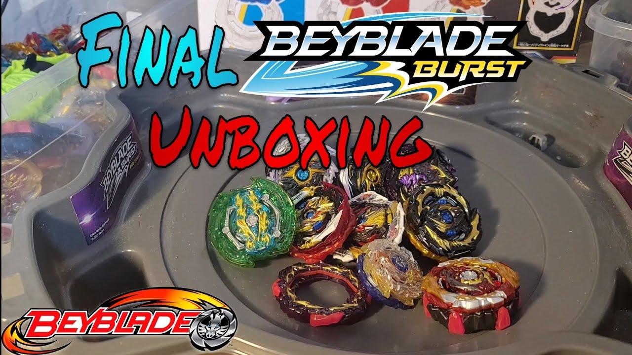 My Final Beyblade Burst Unboxing - YouTube