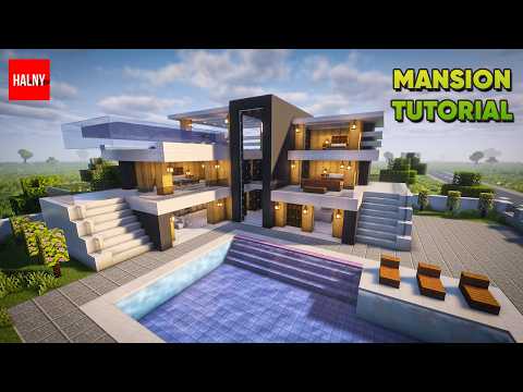 How to build a Mansion in minecraft