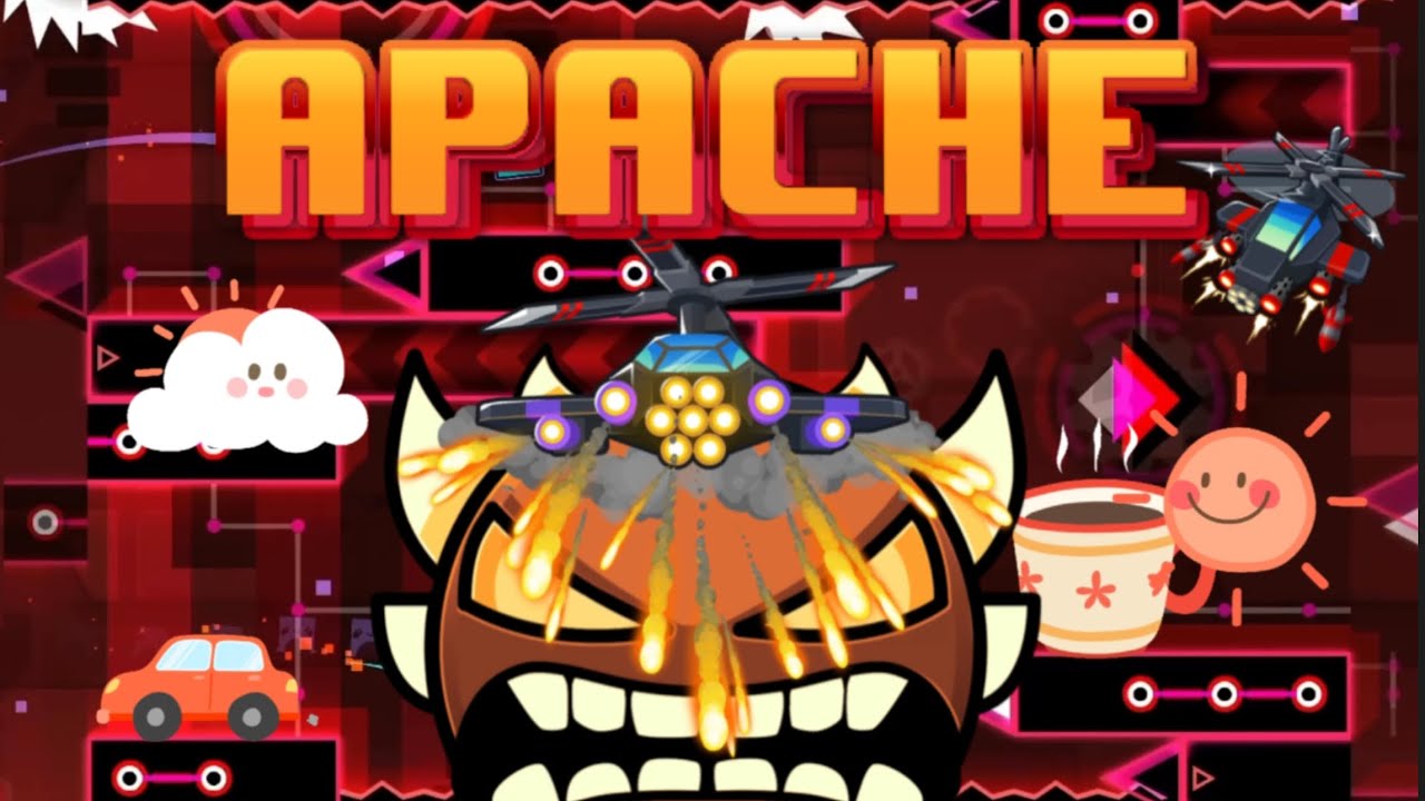 Apache 100% (Helicopter Demon) | Geometry dash - YouTube