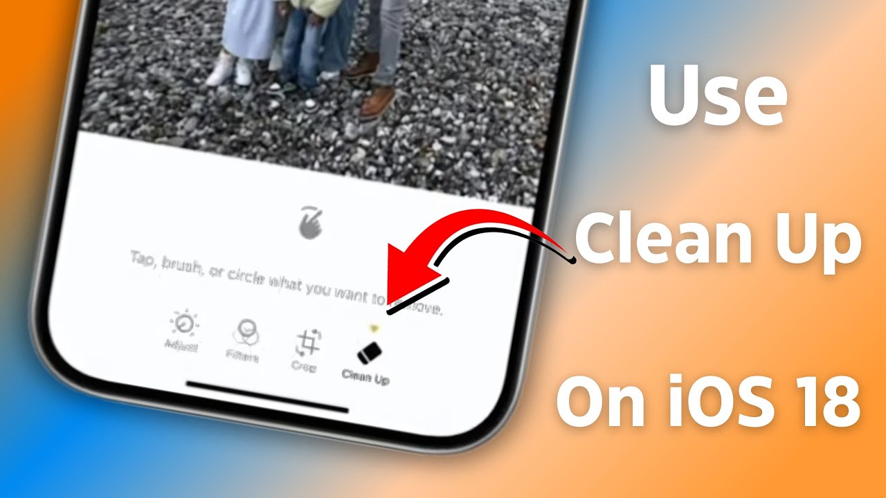 How to Use Cleanup Tool in iOS 18 / How to Enable Clean Up Tool in iOS ...