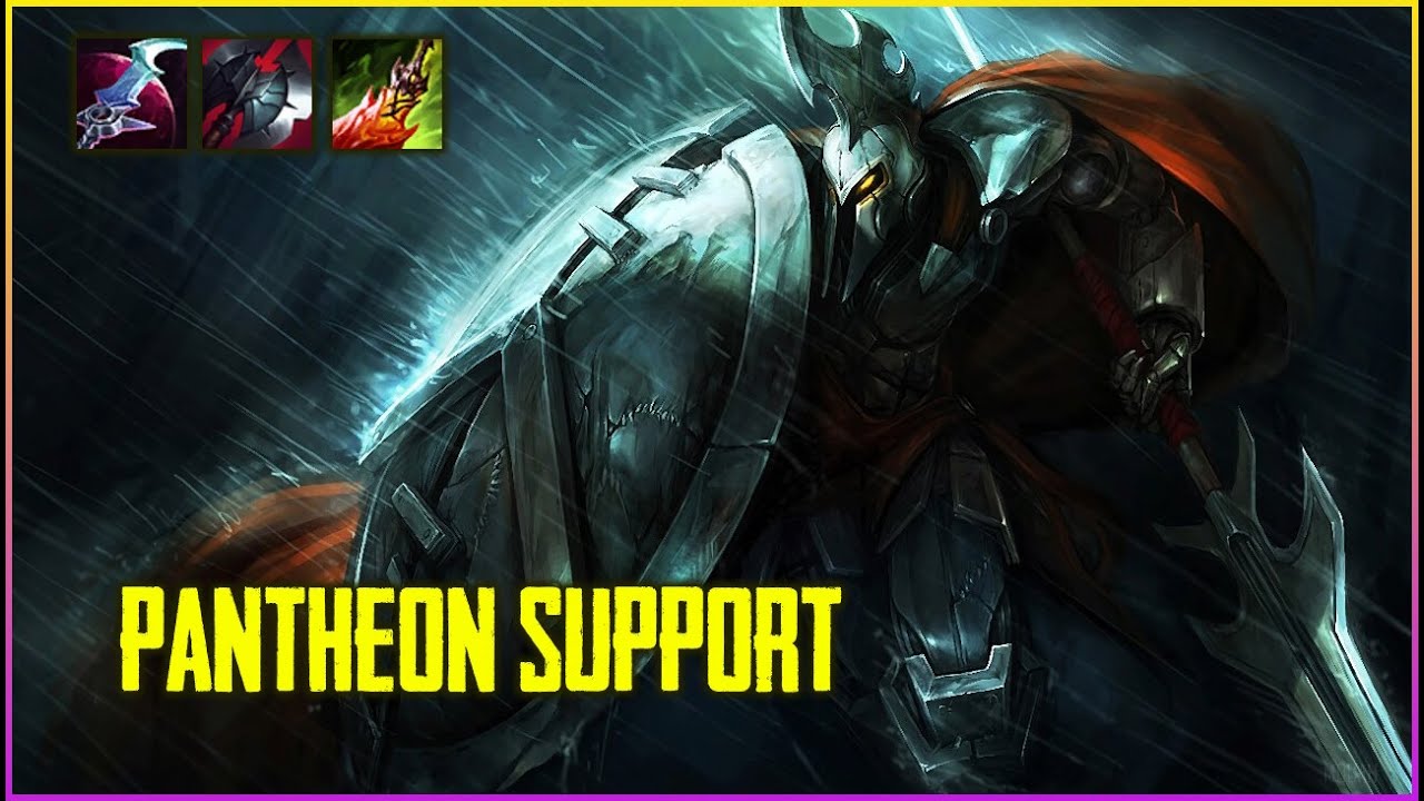 Pantheon support vs Lissandra - YouTube
