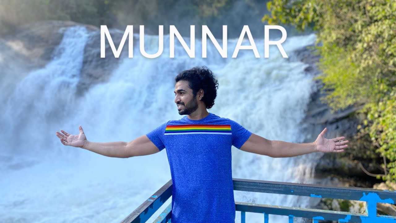 MUNNAR - EP 1 | RIPPLE WATERFALLS | Tea plantations | Jeep Safari ...