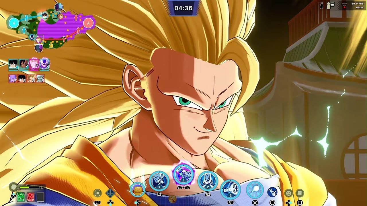 Ssj3 goku is a teleporting wiz - DRAGON BALL GEKISHIN SQUADRA part 4 ...