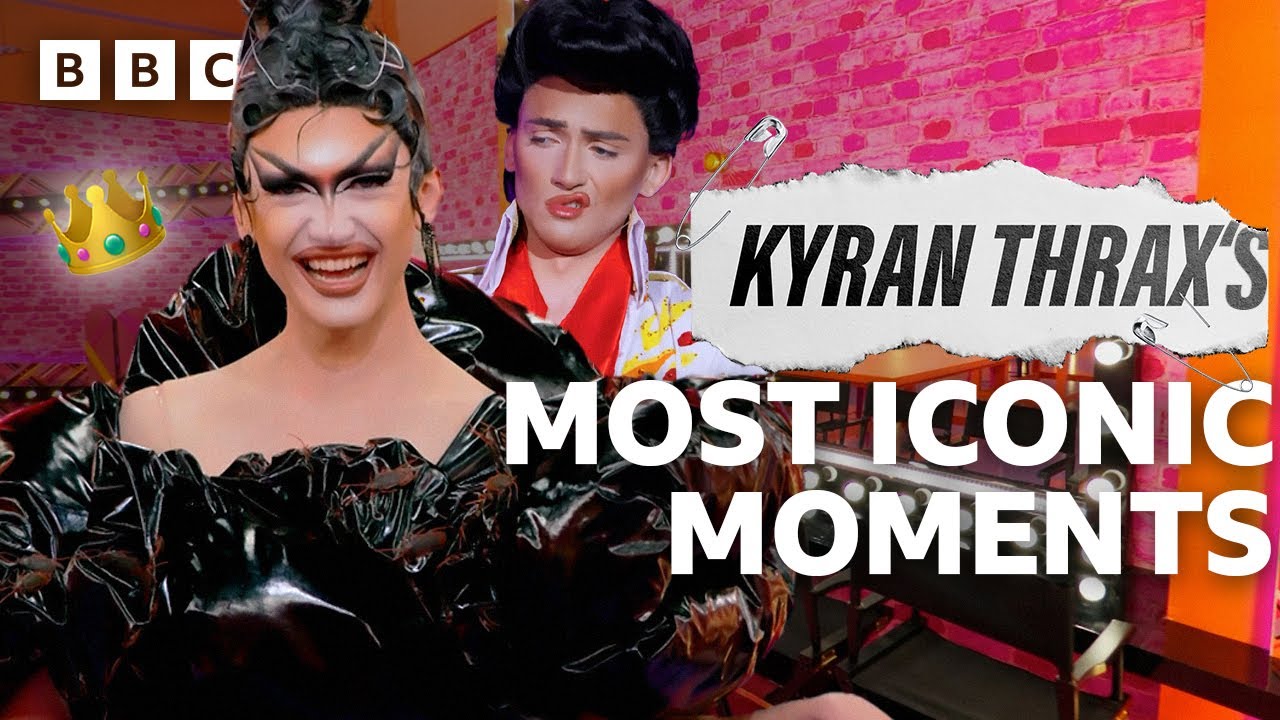 Kyran Thrax’s Drag Race UK Journey 👑 l She came in a bin bag and left ...
