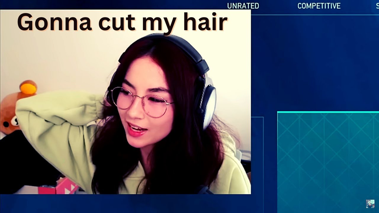 Kyedae Cut Her Hair Cause She was in Pain | Kyedae | VALORANT - YouTube