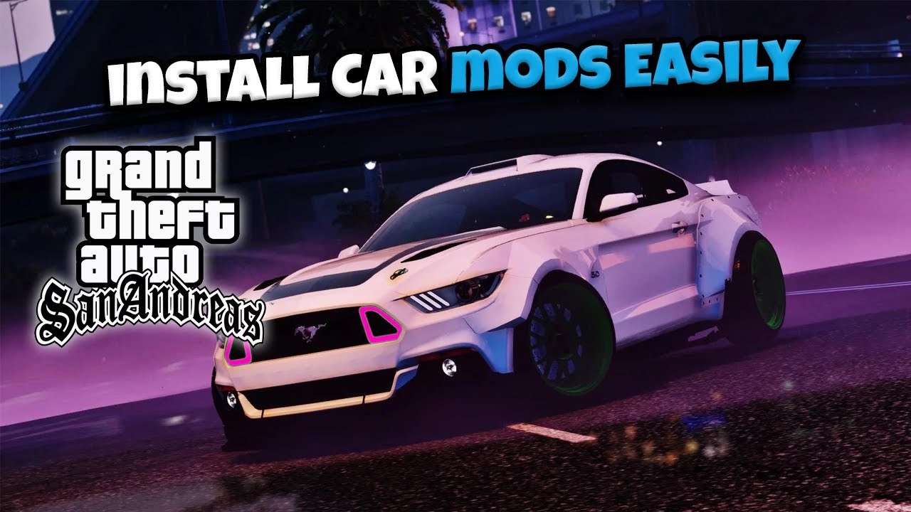 How to install Car mods for GTA San Andreas Fast and Easy Method - YouTube
