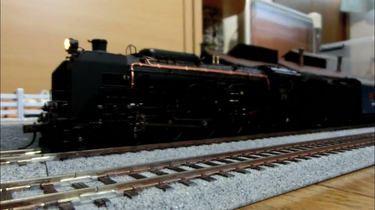 【HO（16番）】天賞堂のC623牽引の急行「ニセコ号」 - YouTube