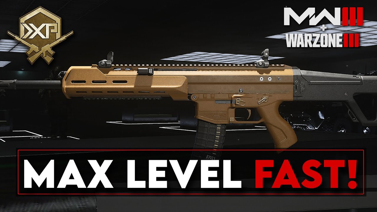 3 METHODS TO MAX LEVEL GUNS FAST MW3 (BROKEN WEAPON XP GLITCH!) - YouTube