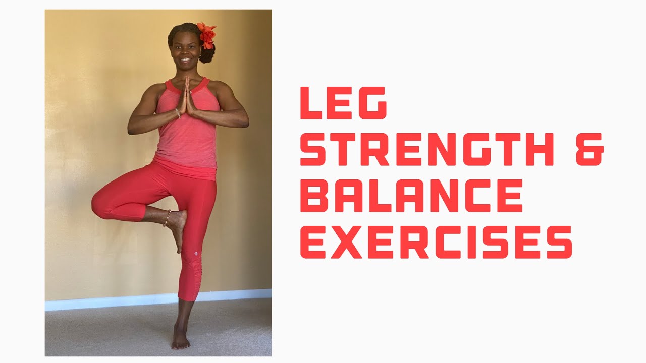 Strength & Balance Workout: Leg Strength - YouTube