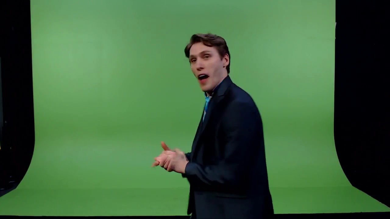 Jerma Green Screen Wacky weather report - YouTube