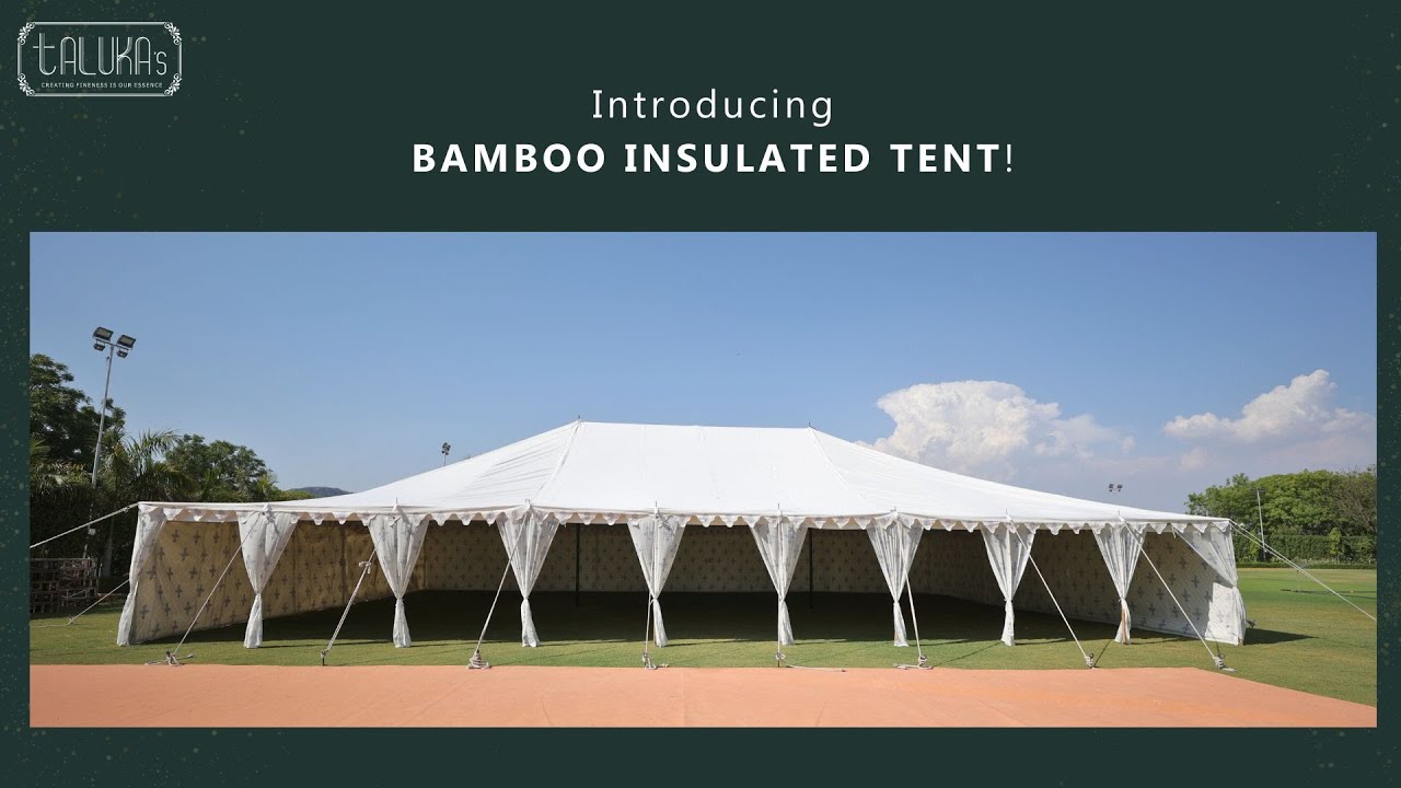 Sustainable Elegance: Introducing Bamboo Insulated Tents - YouTube