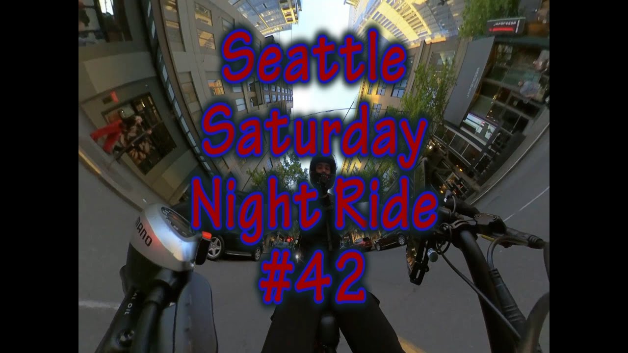 ⚡Seattle Saturday Night Ride⚡ #42 Video #2 W/Extras Ariel Rider Grizzly ...