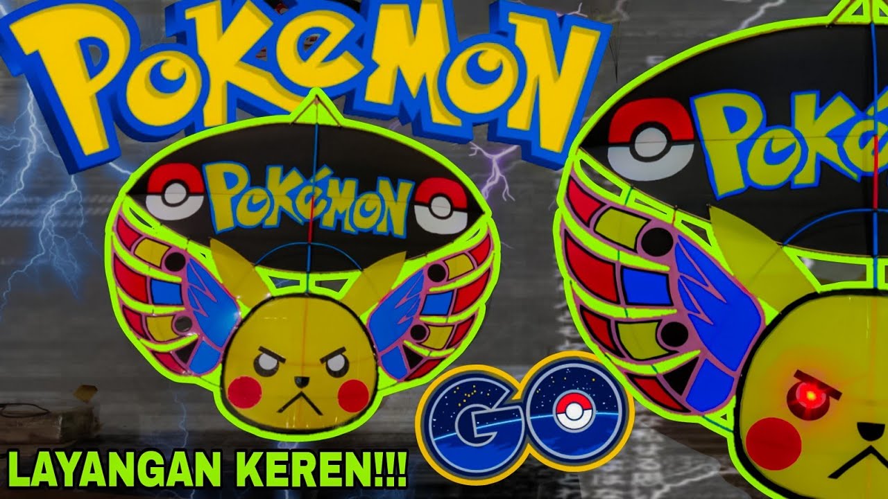 MEMBUAT KREASI LAYANGAN POKEMON - Tutorial!!! #layanganhias #ramraman #pokemon #tutorial - YouTube