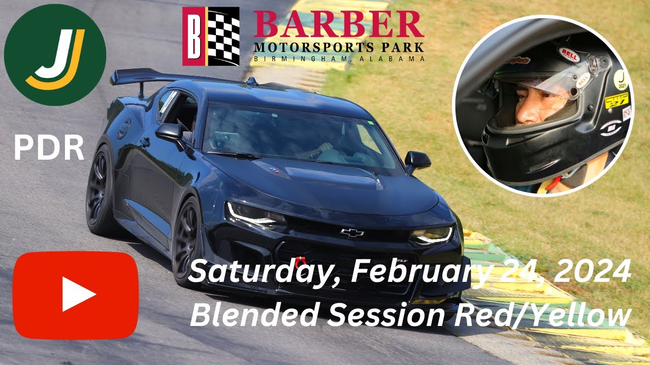 Barber Jzilla Sat 20240224 1540 Yellow Red PDR View - YouTube