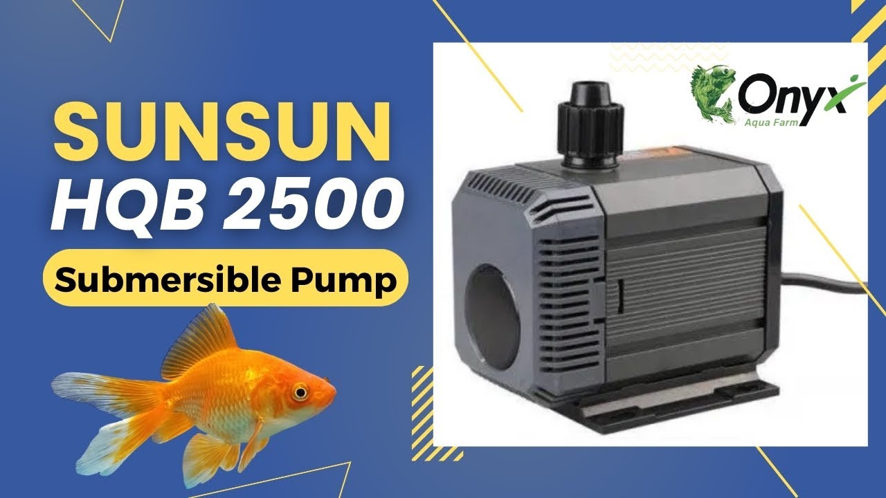 SUNSUN HQB 2500 Submersible Pump For Aquaculture | Sunsun HQB Series ...