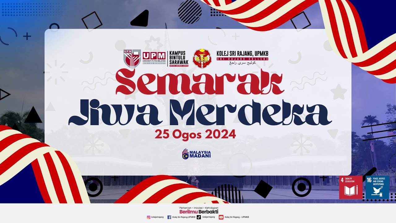 Penyampaian Hadiah Semarak Jiwa Merdeka 2024 - YouTube