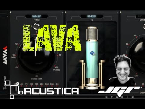 Acustica Audio LAVA Mic Modeler Pro Tutorial e Test vs U87 vs Ribera ...
