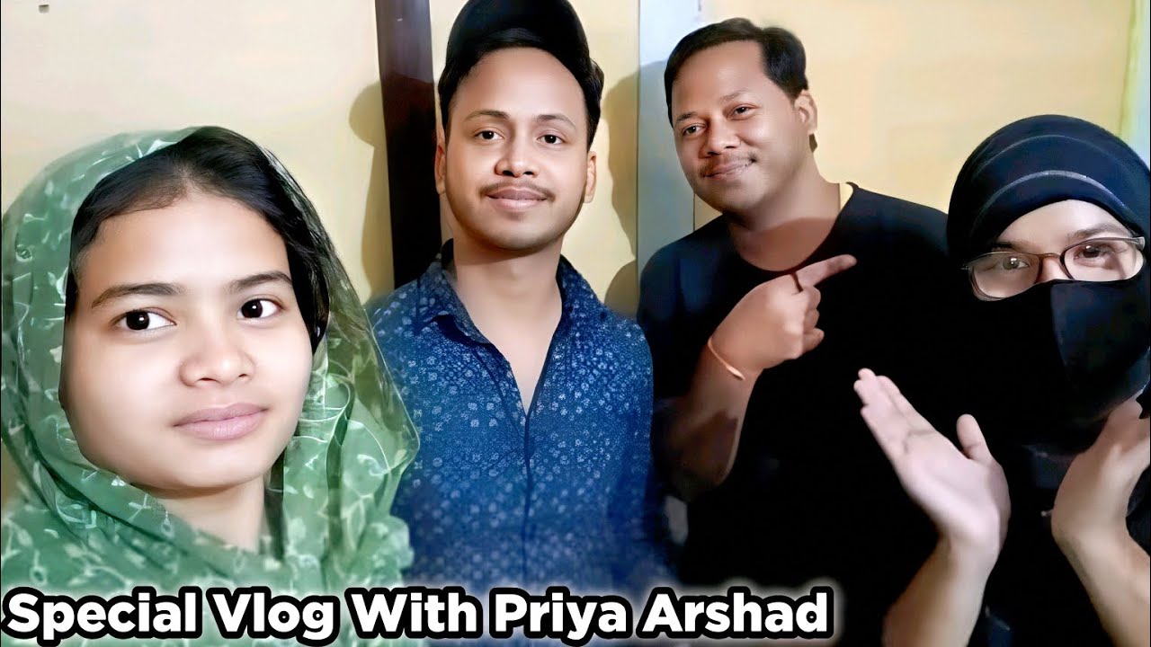 Priya Arshad Ne Aaj Mere Channel Par Akar Kya Bola 🤔 special vlog with Priya Arshad - YouTube