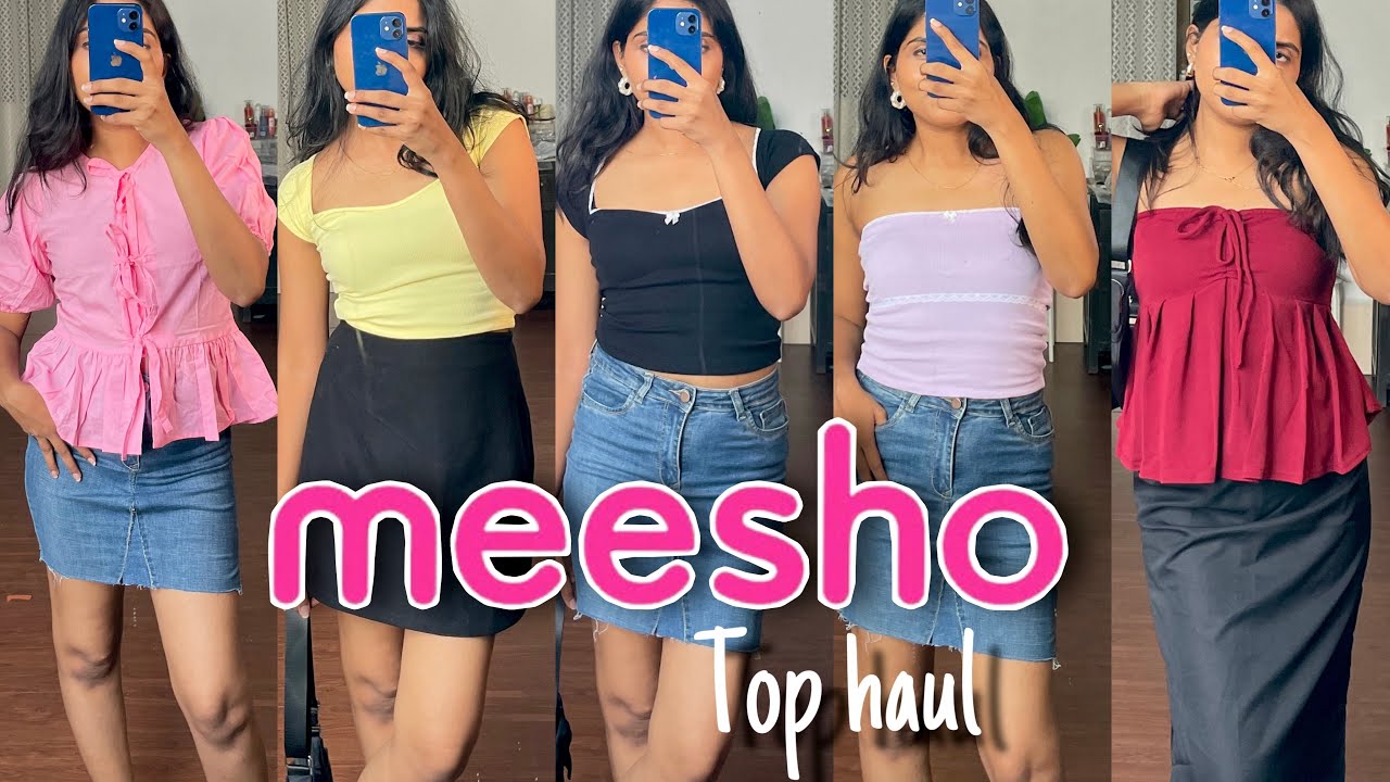 Pinterest-Inspired Meesho Tops Haul | Affordable Finds Under ₹300 I ...