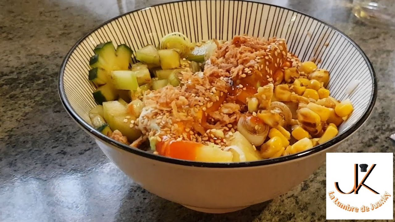 Poké Bowl de atún (Receta nº31) - YouTube