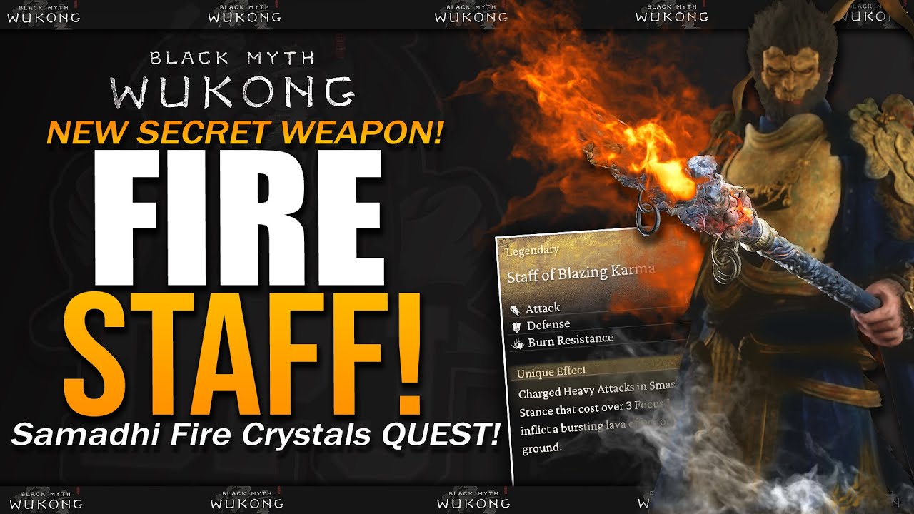 How To Get Staff Of Flaming Karma // Samadhi Fire Crystals - All ...