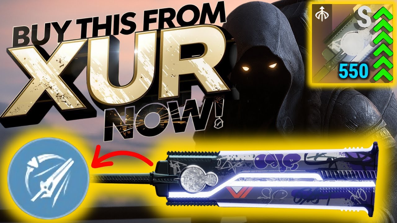 Destiny 2: BUY The SLAMMER EAGER EDGE Sword From XUR NOW [Edge of Fate ...