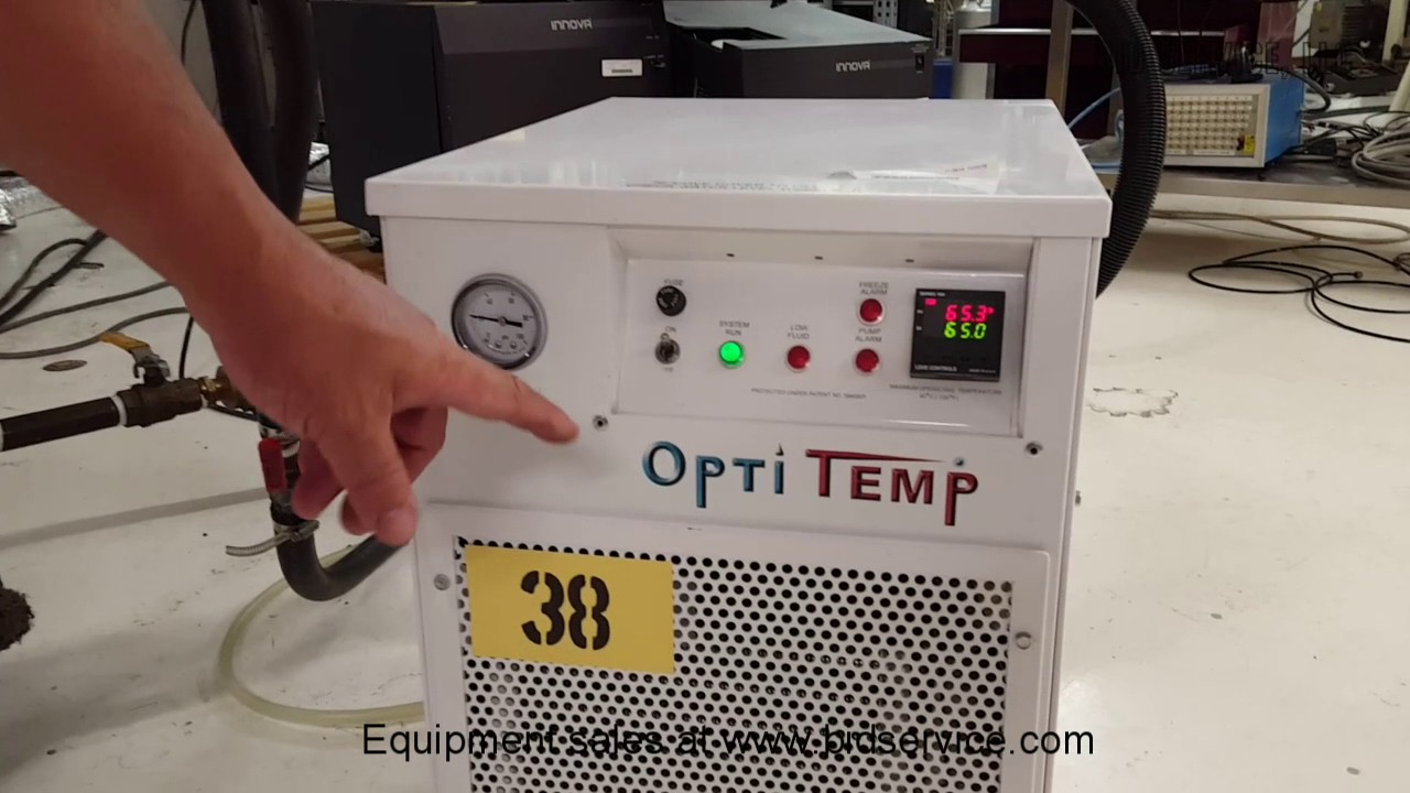 Opti Temp OTC 33A Chiller #61462 - YouTube