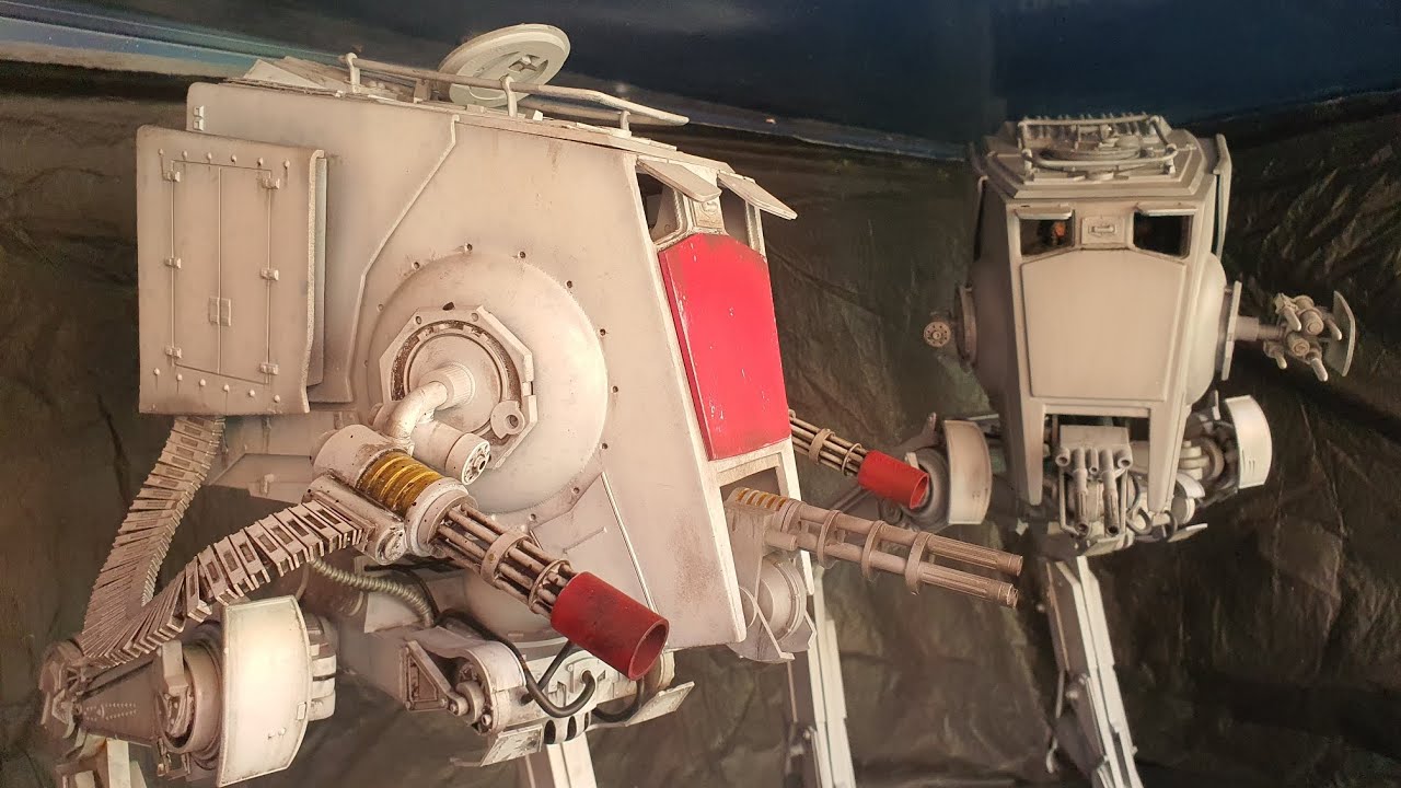 AT-ST 3d printed 1 of 2 - YouTube