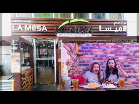 Mukbang at Lamesa Restaurant //Diera City Centre mall strolling - YouTube