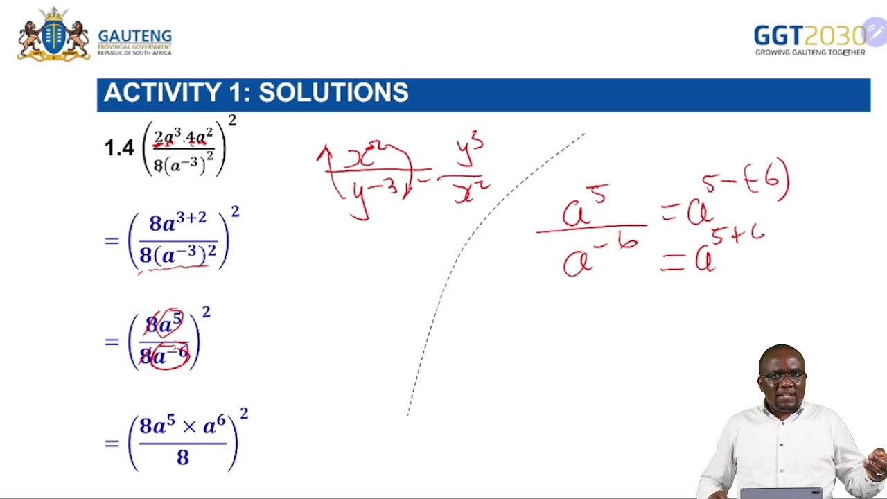 MATHEMATICS GRADE 9: CALCULATIONS INVOLVING ALL FOUR OPERATIONS USING ...