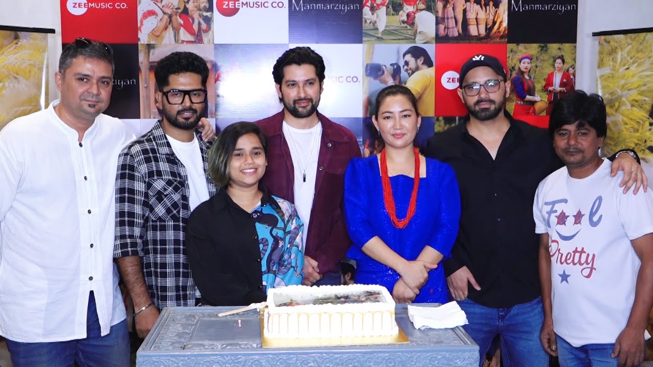 Manmarziyan Song Launch With Cast Aftab Shivdasani, Biri Santi, Singer ...