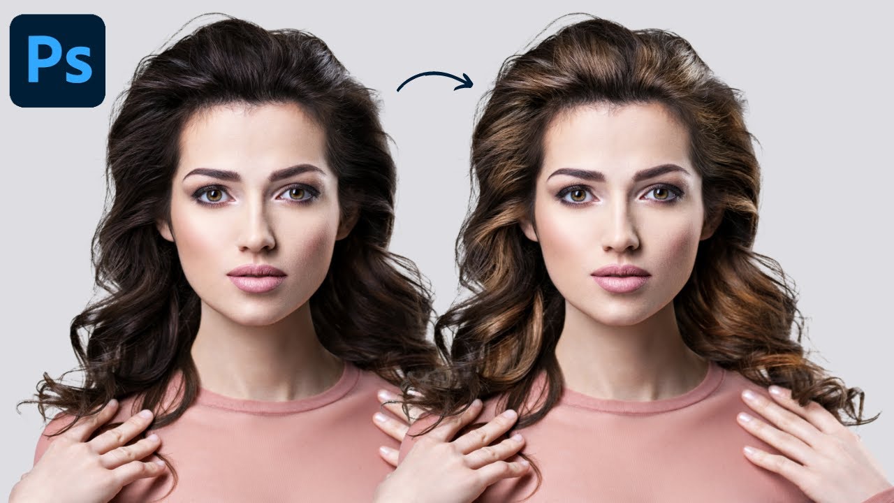 Add Shade to Hair Highlights - Photoshop Tutorial - YouTube add-shade-to-hair-highlights-photoshop-tutorial-youtube
