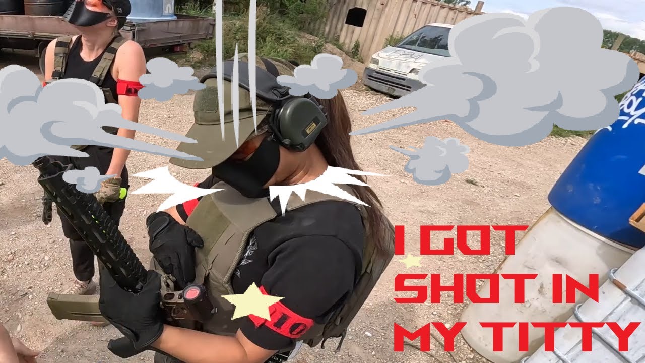 I got shot in my titty - Badboys Airsoft - Moth Grinder - Grim Salvo ...