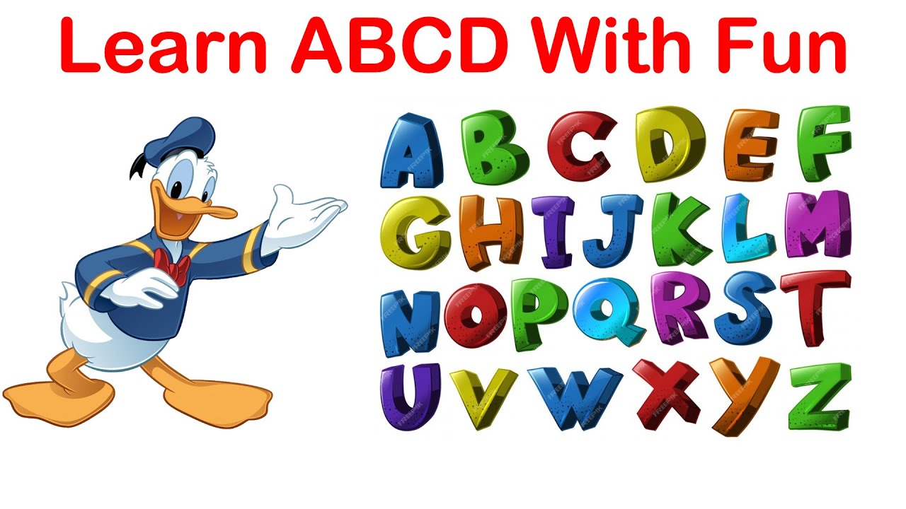 Learn ABCD Song with Fun | Educational Video for Kids | Abcd Rhymes I ...