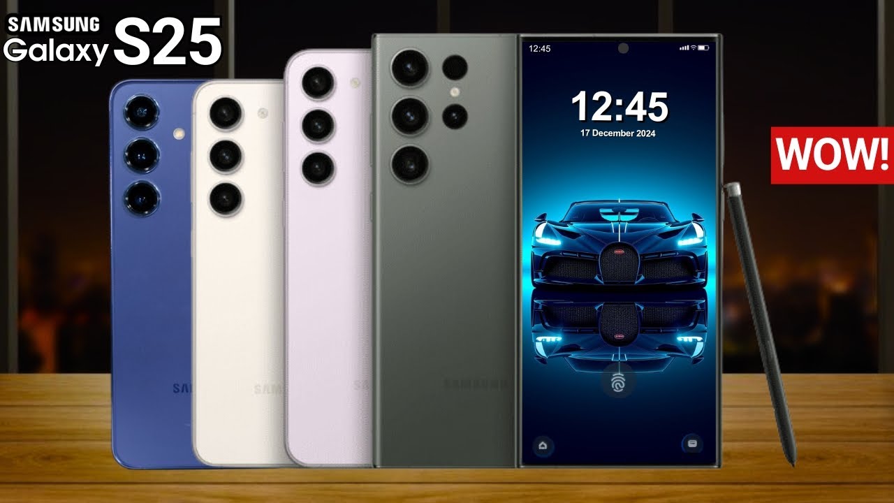 Samsung Galaxy S25 Ultra Colors Revealed—The Most Stunning Yet! - YouTube