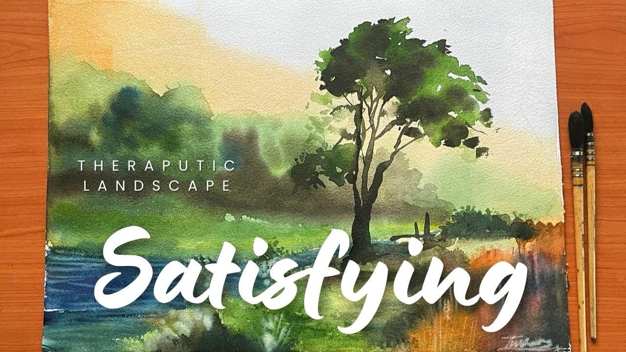 Satisfying Landscape ☮️ - YouTube