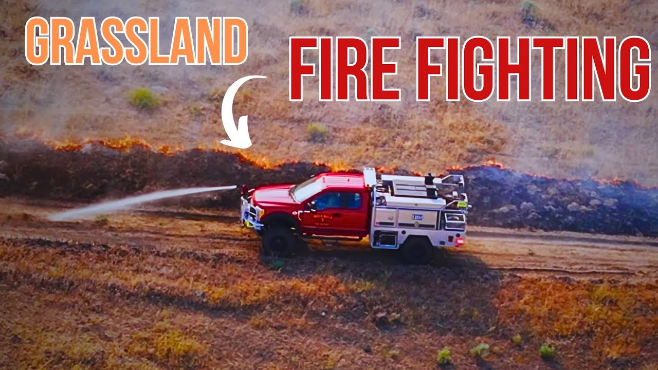 What is back burning? A quick video of a fire - YouTube