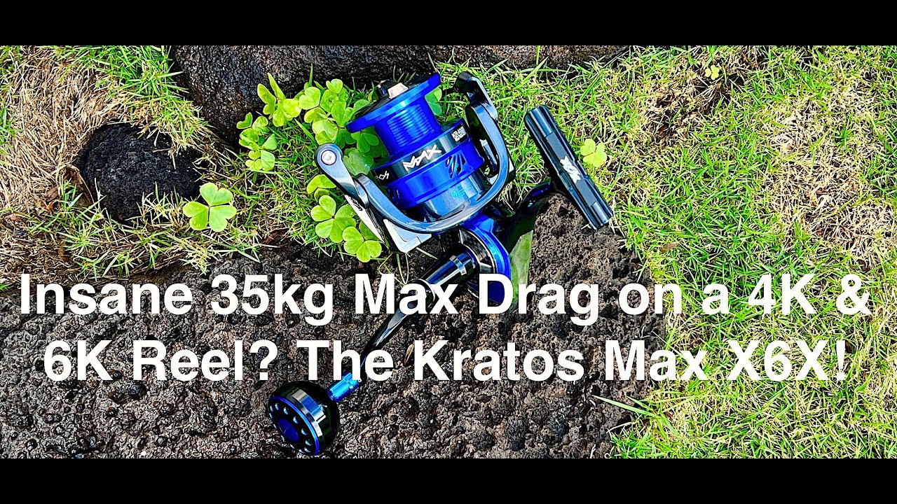 Insane 35kg Max Drag in a 4K Reel? X6X Kratos Max! - YouTube