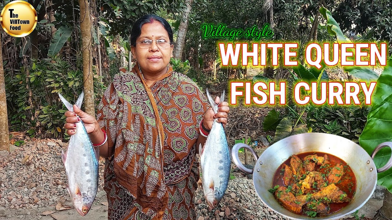 White Queen Fish Curry l Village Styile Fish Curry #TheVillTownFood ...