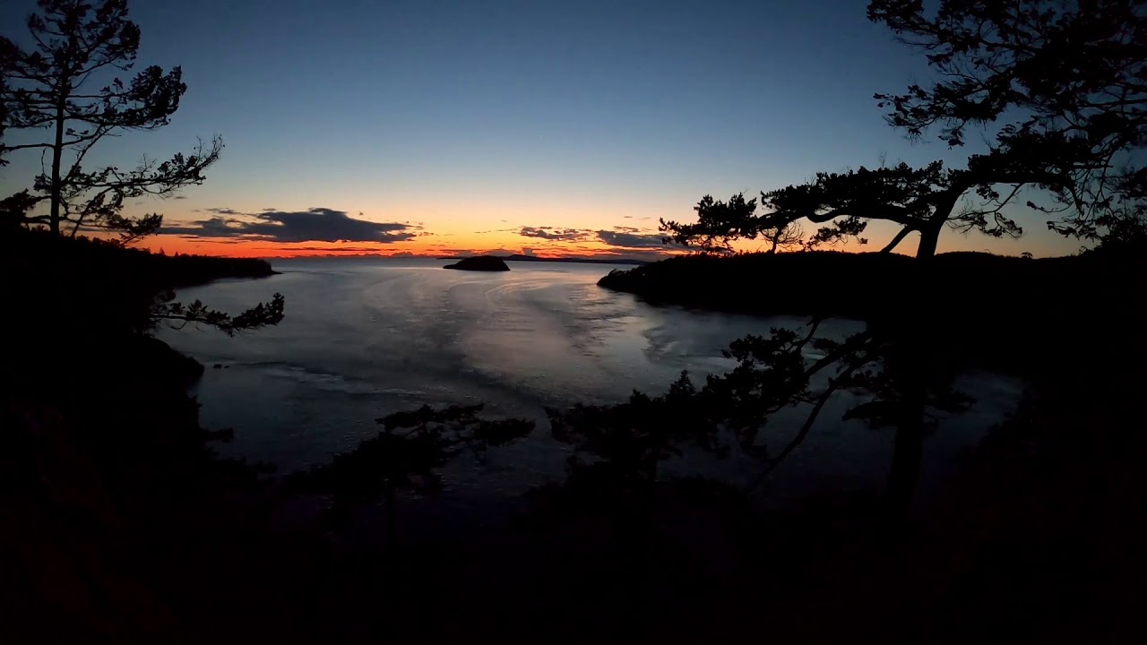 Deception Pass sunset - YouTube