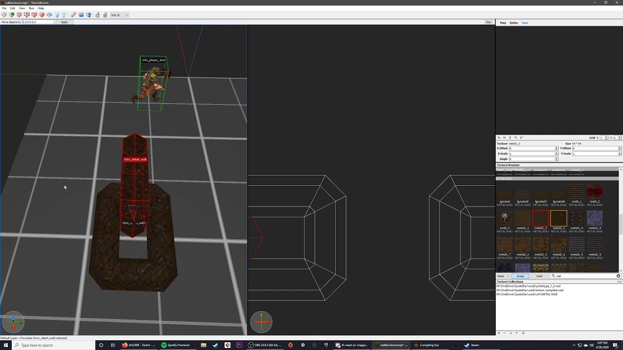 Trenchbroom and Quake: Chains - YouTube