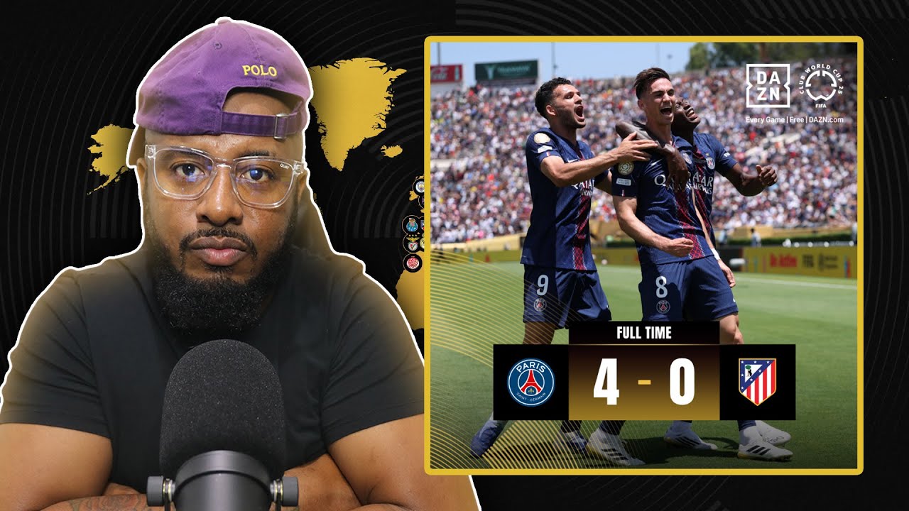 PSG 4-0 Atletico Madrid! Too Hot To Handle! Statement Win By European ...