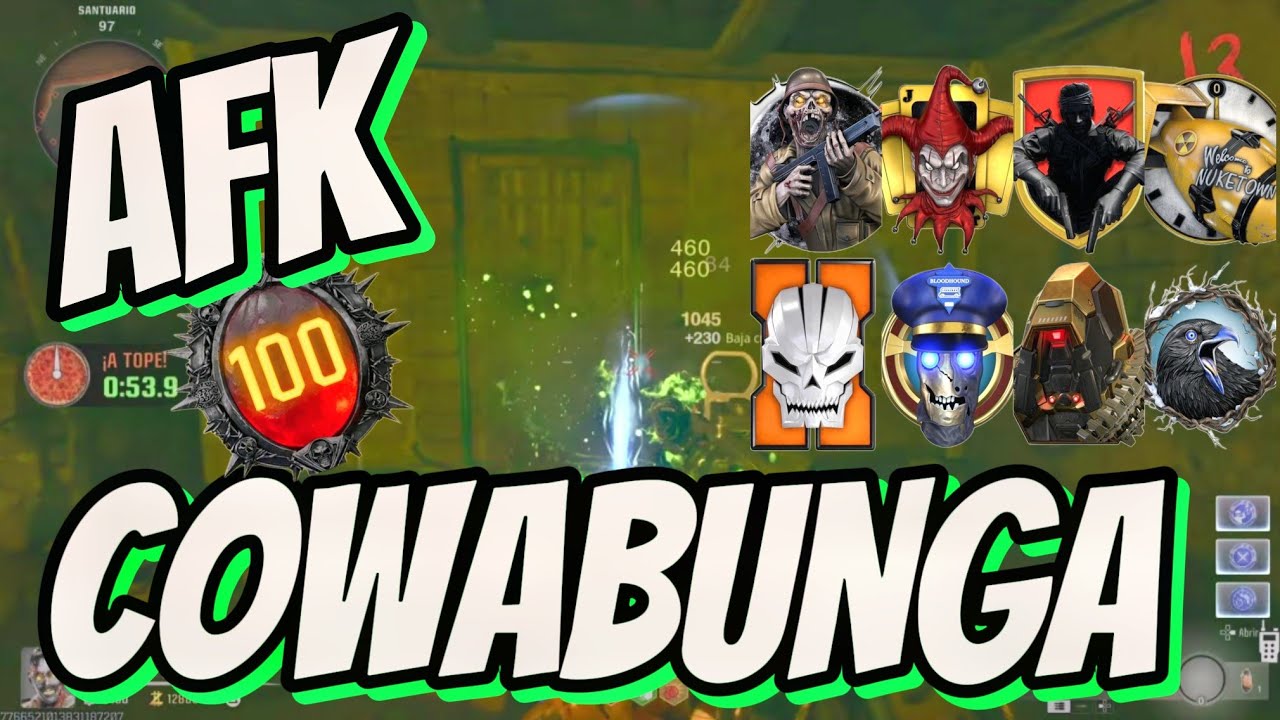EN SOLO GLITCH AFK XP MÁXIMO! BO6 ZOMBIES BUG COWABUNGA 🐢 - YouTube