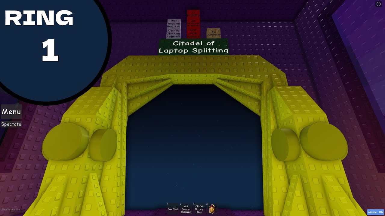 JToH: Citadel of Laptop Splitting (CoLS) Guide - YouTube