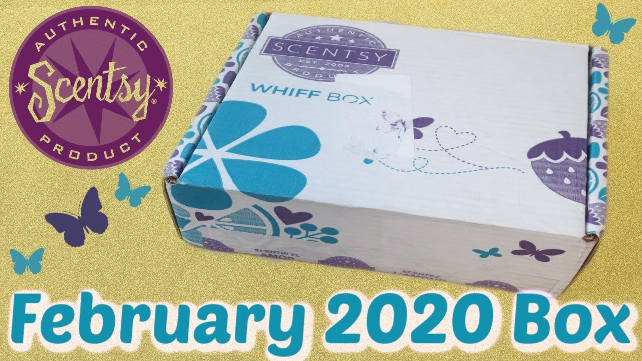 Scentsy Whiff Box - February 2020 Unboxing! - YouTube
