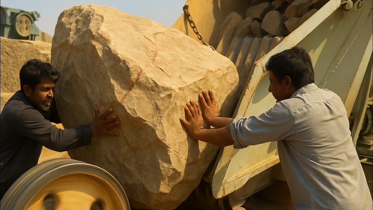 "How Rocks Are Pulverized Using Extreme Force!" - YouTube